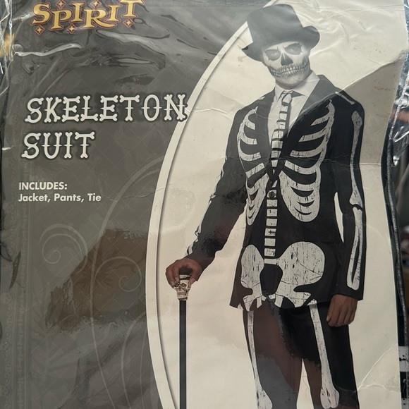 Spirit | Suits & Blazers | Skeleton Suit Halloween Costume | Poshmark